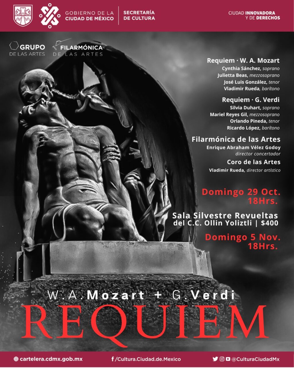 COMO NUNCA ANTES HECHO, DOS DE LAS MISAS DE REQUIEM MÁS FAMOSAS: VERDI ...