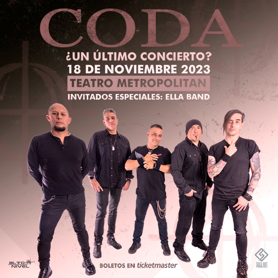 CODA REGRESA A LOS ESCENARIOS - Conexión Rock
